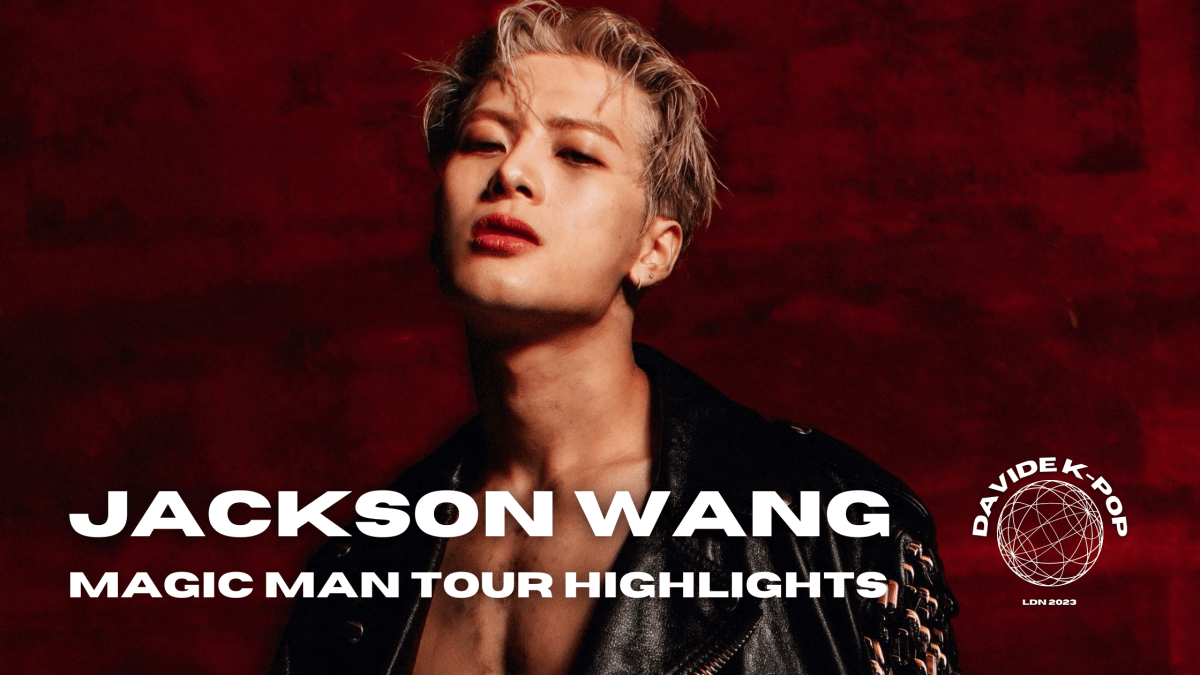 Jackson Wang – Magic Man Tour, London – DAVIDE K-POP