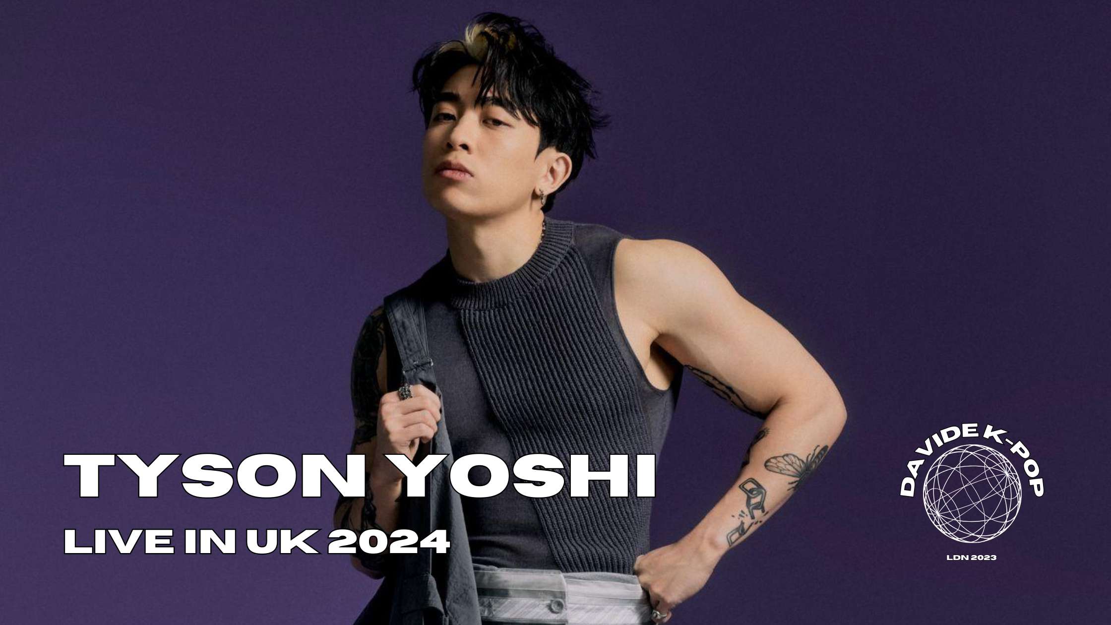 Tyson Yoshi: Bringing the Heat to the UK This October – DAVIDE K-POP